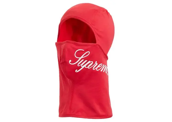Supreme Script Lightweight Balaclava - Red