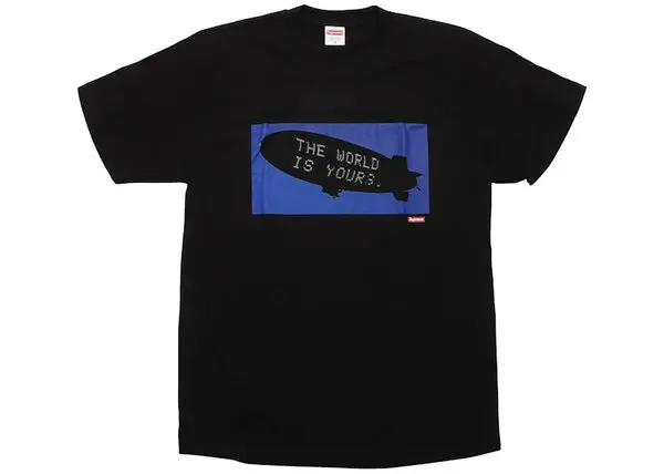 Supreme Scarface Blimp Tee Shirt - Black