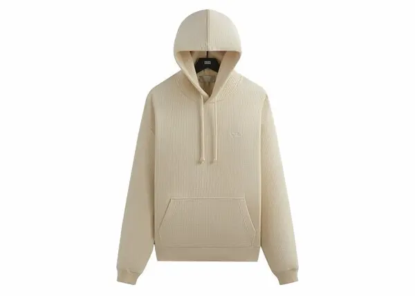 Kith Striped Interlock Williams Iii Hooded Sweatshirt - Rye