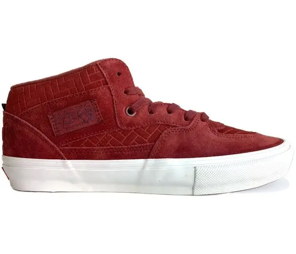 VANS Half Cab Nj Skateshop Sayre And Fisher Co Sneakers - Brick/white