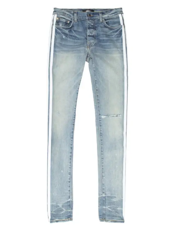 Amiri Flocked Track Jeans