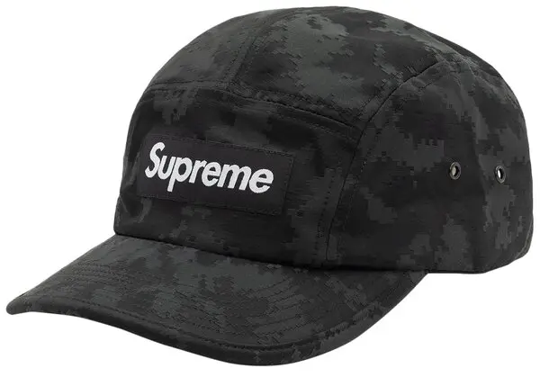 Supreme Satin Digi Camo Camp Cap