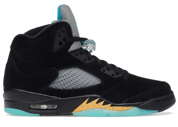 JORDAN Retro Aqua - Black/aquatone/taxi