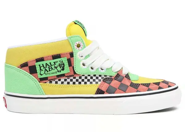 VANS Half Cab Tierra Whackin /checkerboard High-top Sneakers - Multi/checkerboard
