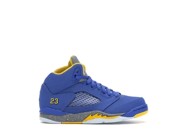 JORDAN 5 Retro Laney - Varsity Royal/varsity Maize/light Charcoal