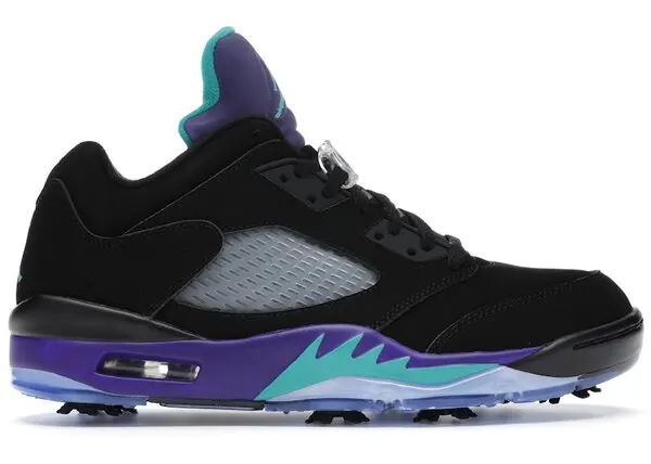 JORDAN Retro Low Golf - Black/grape Ice
