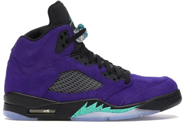 JORDAN 5 Retro Alternate Grape - Grape Ice/new Emerald/black