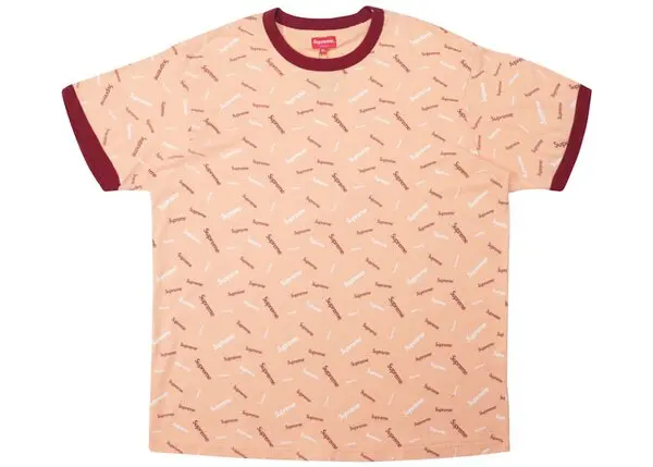 Supreme Scatter Ringer - Peach
