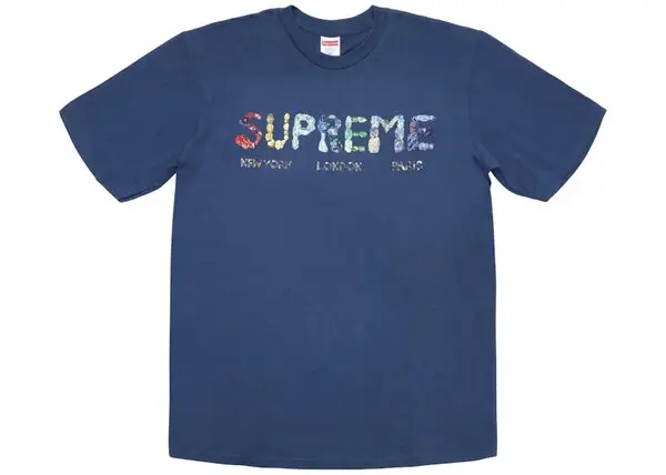 Supreme Rocks Tee Shirt - Dark Slate