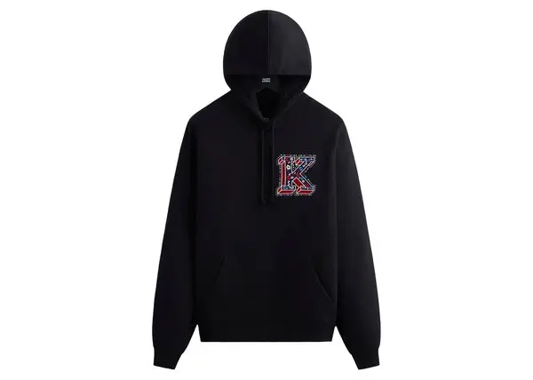 Kith Needlepoint Hoodie - Black
