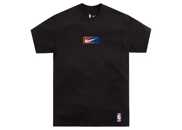 Kith Nike For New York Knicks Tee Shirt Bx - Black