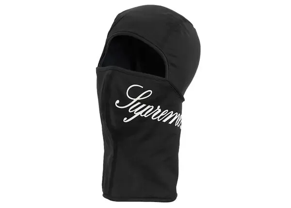 Supreme Script Lightweight Balaclava - Black