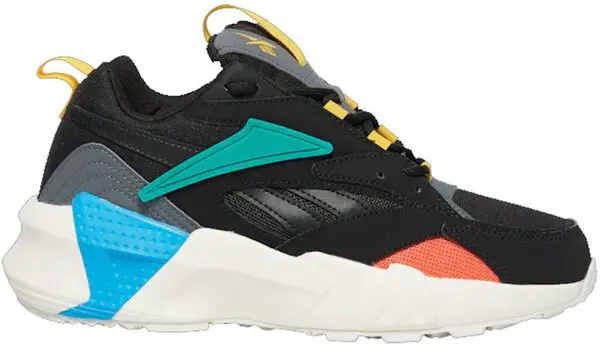 REEBOK Aztrek Double Sneakers - Black/alloy/teal Gem