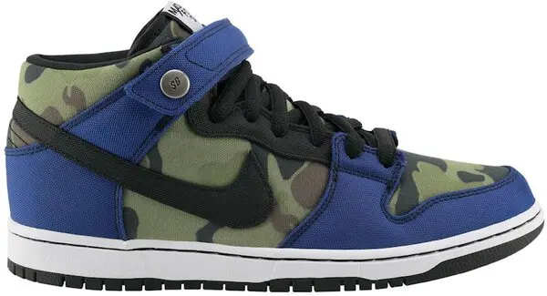 Nike Dunk Mid Made For Skate - Old Royal/black/white