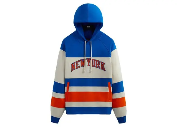 Kith New York Knicks Delk Hockey Hoodie - Sandrift
