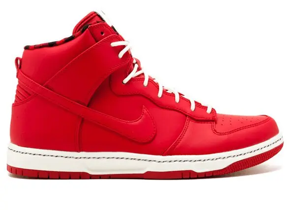 Nike Dunk Ultra Rain High-top Sneakers - Red/white