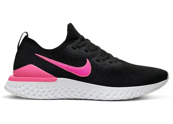 Nike Epic React Flyknit 2 - Black/pink Blast