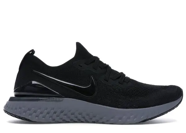 Nike Epic React Flyknit 2 Anthracite - Black/white