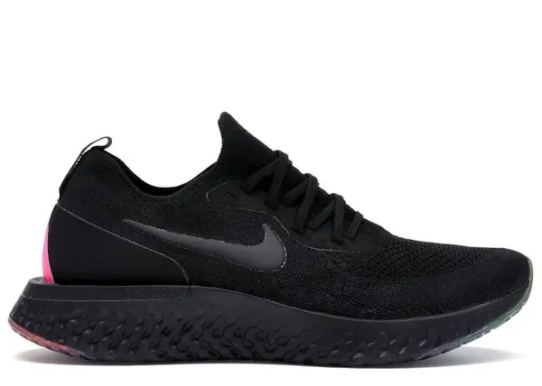 Nike Epic React Flyknit Betrue - Black/pink Blast