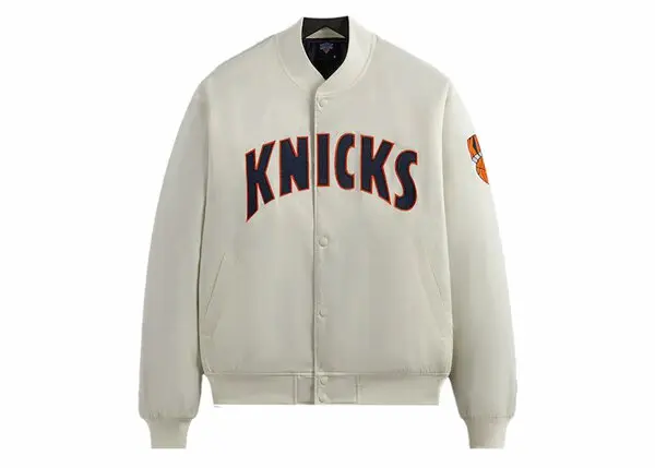 Kith New York Knicks Satin Bomber Jacket - Silk