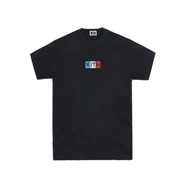 Kith Paris Classic Logo Tee Shirt - Black