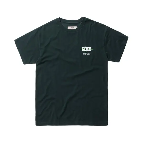 Kith Out Of Order Tee Shirt - Hunter Green