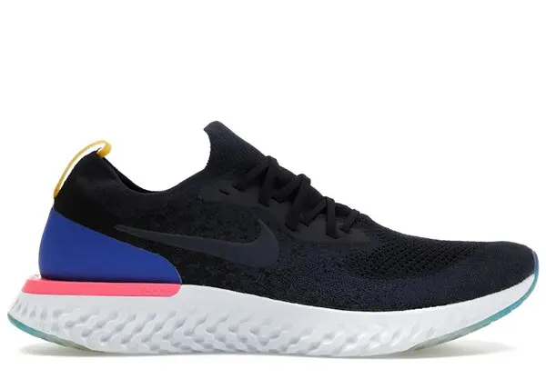 Nike Epic React Flyknit Sneakers - College Navy/racer Blue