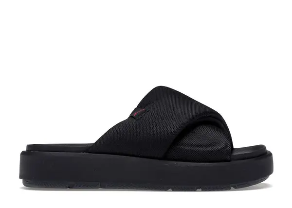JORDAN Sophia Slide - Black/fire Red