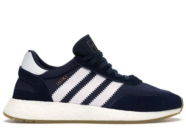 Adidas Iniki Runnerin Sneakers - Collegiate Navy Blue/running White