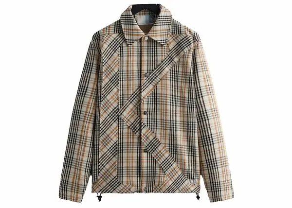 Kith Plaid Initial K Jacket - Muslin