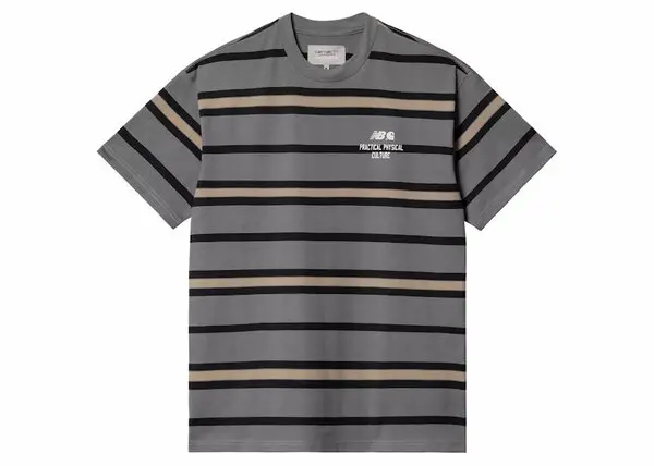 NEW BALANCE X Carhartt Wip Stripe Tee Shirt