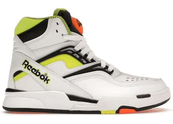 REEBOK Pump Tz - White/core Black/solar Acid Yellow