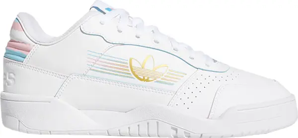 Adidas Carerra Low Pride Sneakers - Footwear White/footwear White/bright Cyan