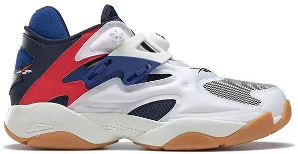 REEBOK Pump Court Sneakers - White/collegiate Navy Blue/chalk
