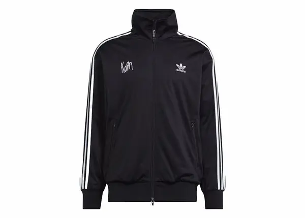 Adidas X Korn Track Top - Black | Editorialist