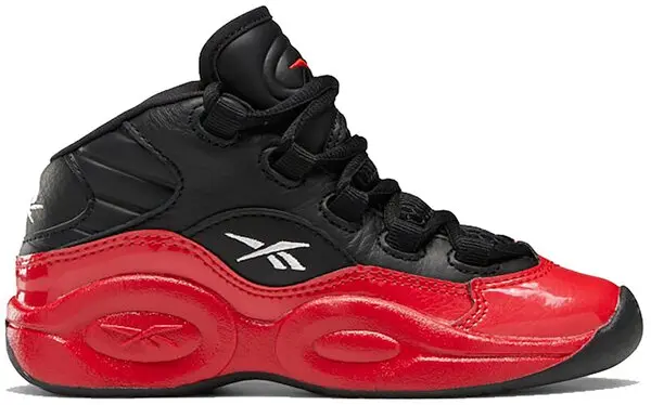 REEBOK Question Mid 76ers - Black/vector Red