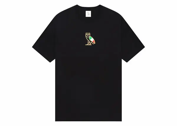 OVO Italy Mini Og Owl T-shirt - Black