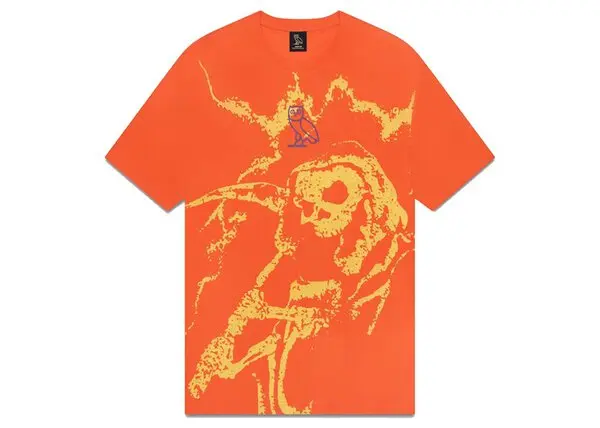 OVO Grim Reaper T-shirt - Orange