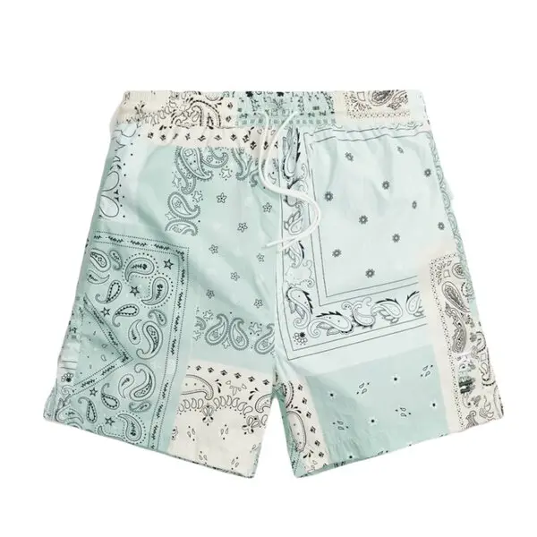 Kith Printed Active Swim Shorts - Zen Green