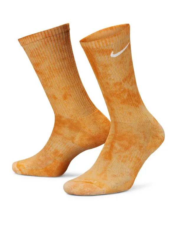 Nike Everyday Plus Cushioned Crew Socks - Kumquat/canvas/white