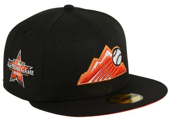 New Era Colorado Rockies 2021 All Star Game Patch Hat - Black