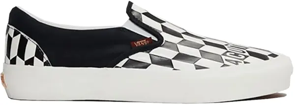 VANS Slip-on Sneakers - Black/checkerboard