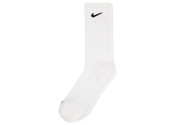 Nike Everyday Plus Cushioned Crew Socks 6 Pairs - White