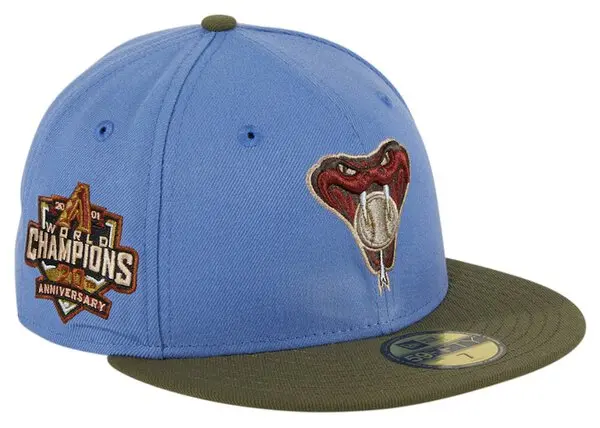New Era Arizona Diamondbacks 20th Anniversary 59fifty Fitted Hat - Indigo/olive