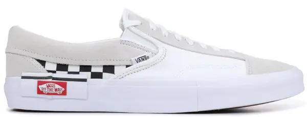 VANS Slip-on Sneakers - True White/black