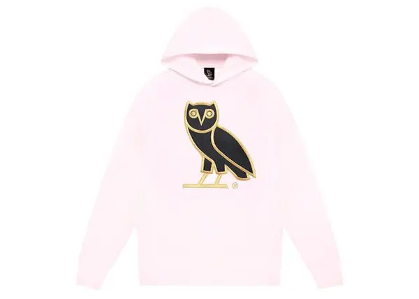 OVO Og Owl Hooded Sweatshirt - Rose