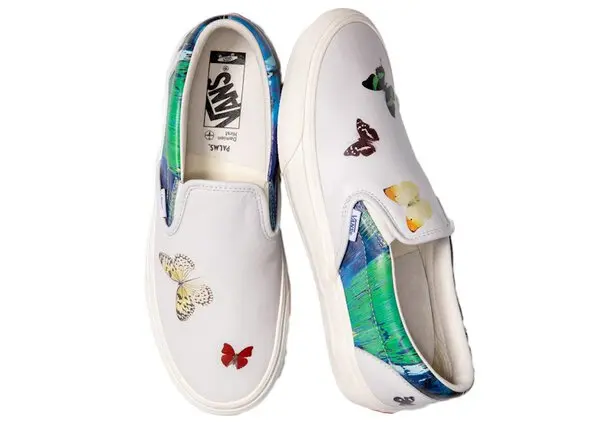 VANS Classic Slip-on Vlt Lx Damien Hirst - Butterfly/splatter/marshmallow