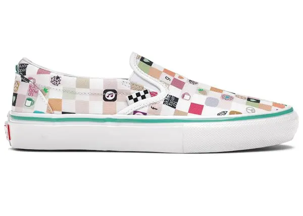 VANS Slip-on Skate Sneakers - Multicolor