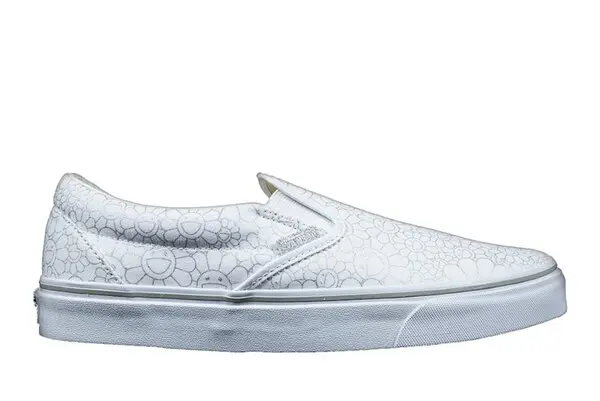VANS Slip-on Lx Murakami Silver Flower - Silver Line