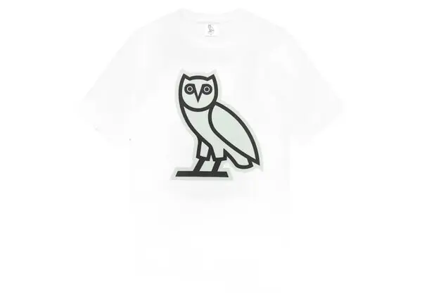 OVO Glow In The Dark Owl T-shirt - White